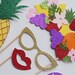 Cuban/brazilian Inspired Party Photo Props, Custom Photo Props, Salsa ...