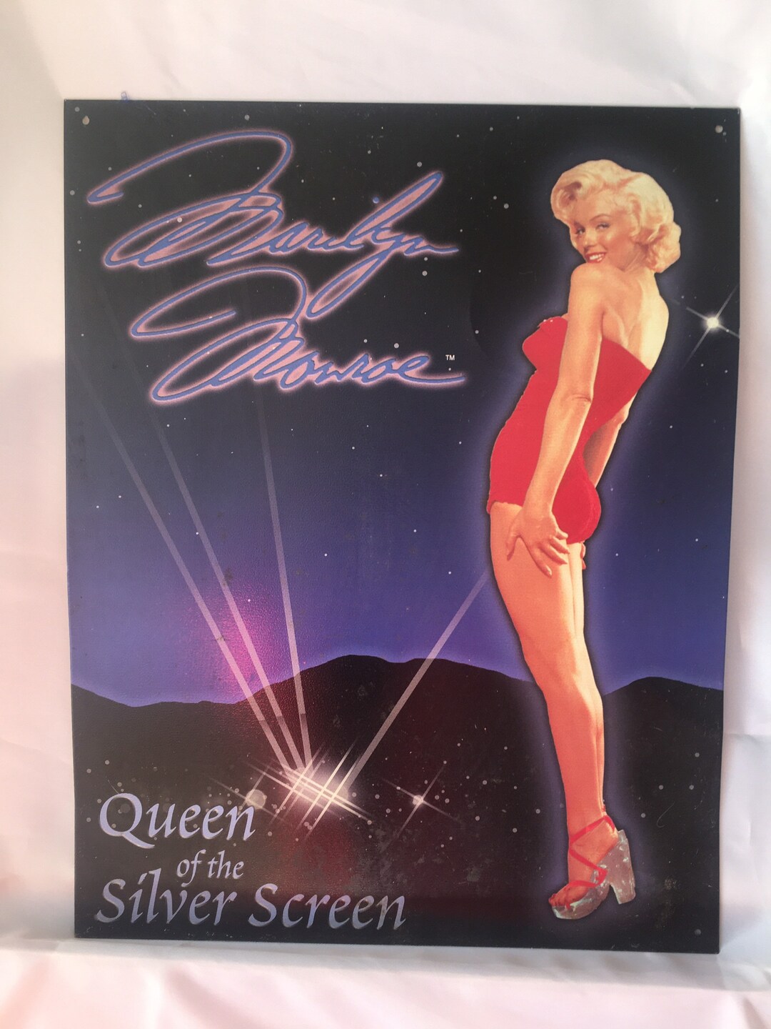 Marilyn Monroe Metal Advertising Sign - Etsy