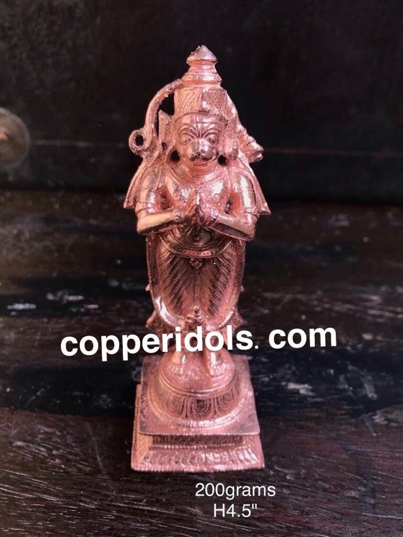 Prasiddh Copper Idols Presents Garuda Hanuman Figurines - Etsy