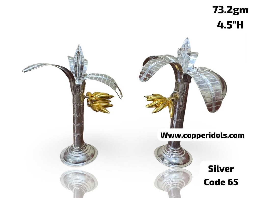 Silver Made Banana Tree - Etsy