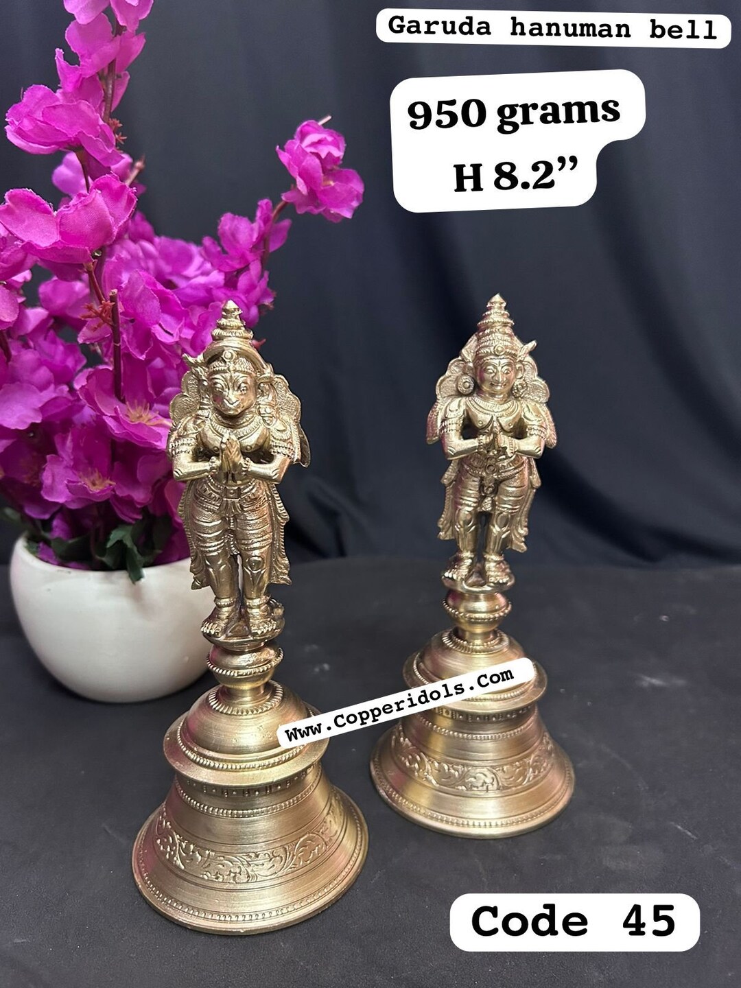 Bronze Cast Garuda Hanuman Bell - Etsy