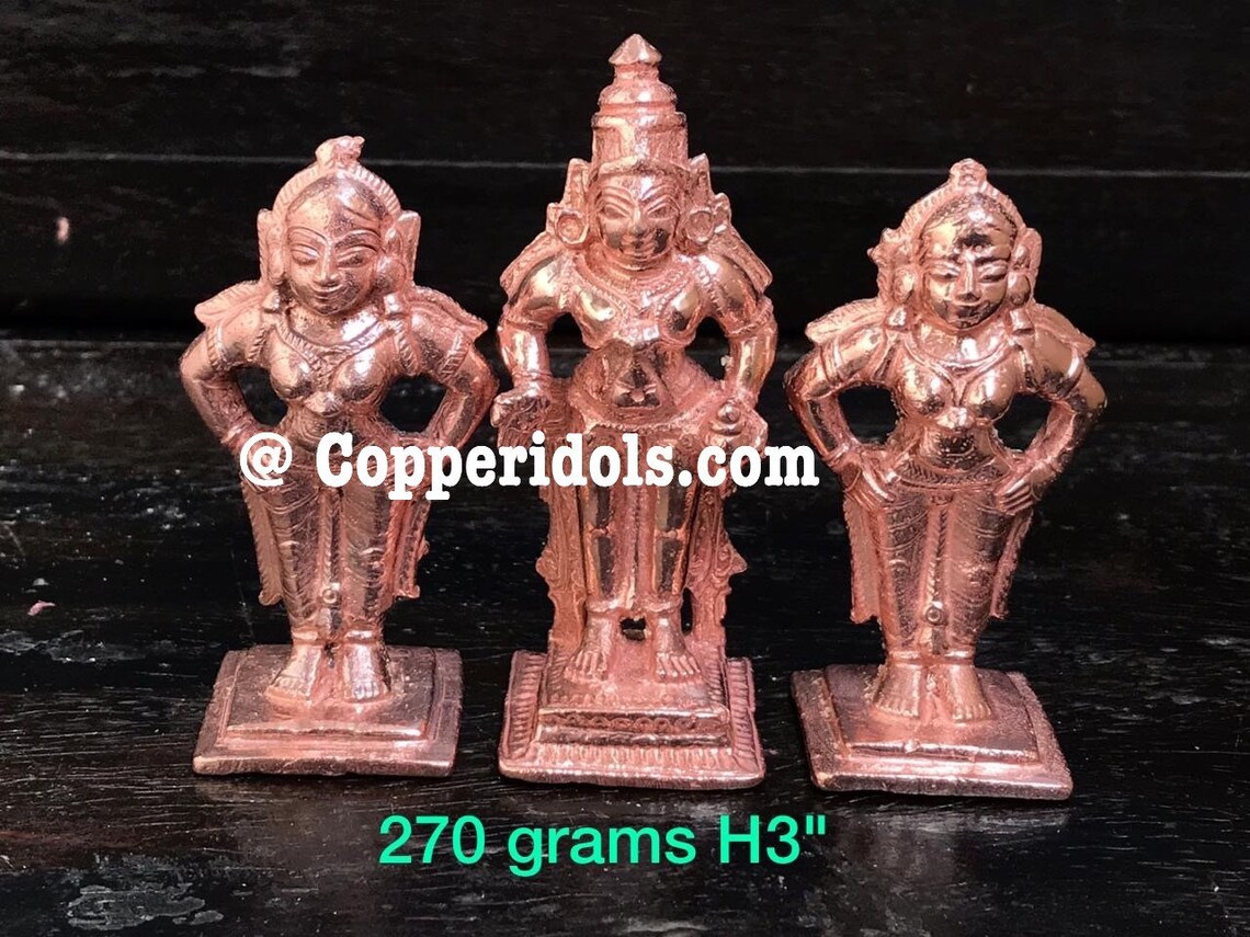 Prasiddh Copper Idols Presents Copper Idol of Lord Vittala - Etsy