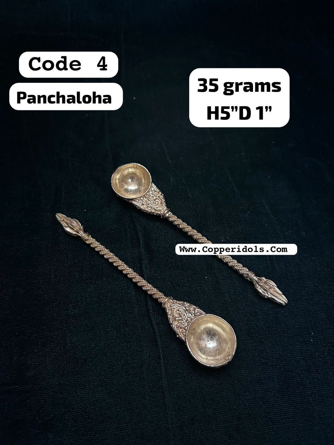 Panchaloha Made Uddarine/ Holy Spoon - Etsy