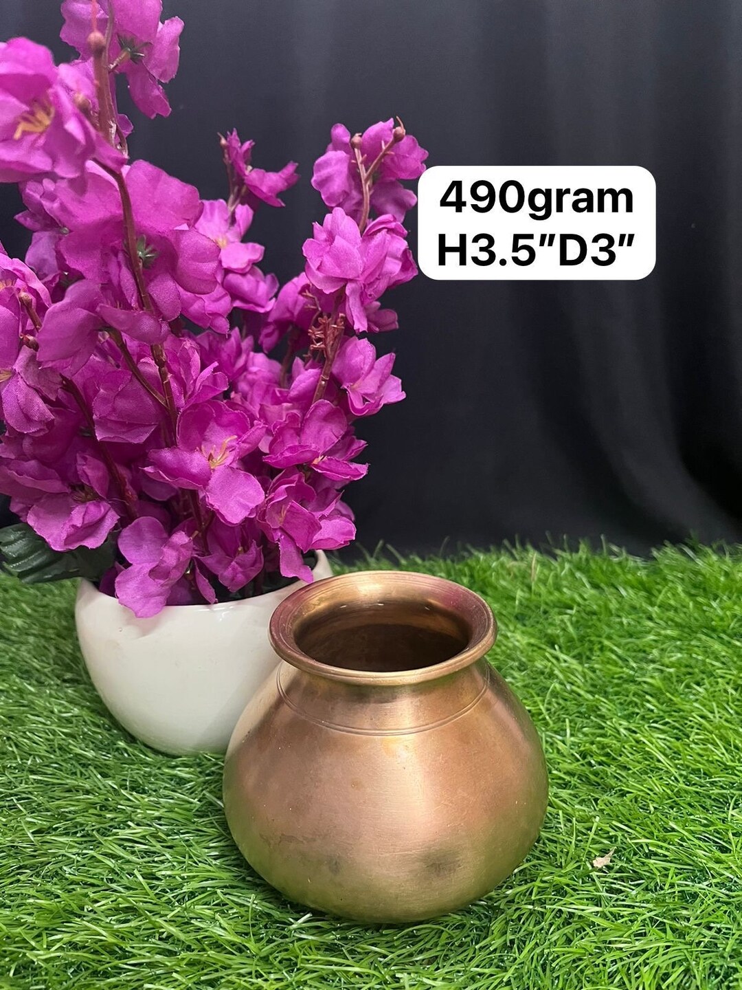 Vintage Bronze Cast Water Pot - Etsy