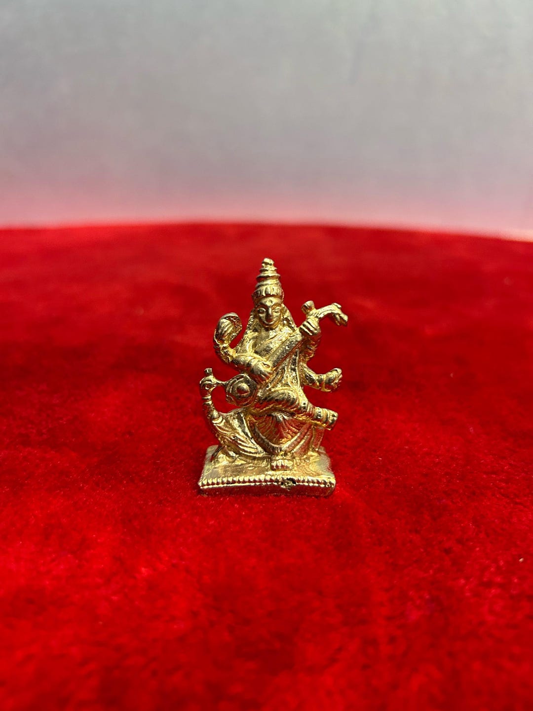 Prasiddh Copper Idols Presents Panchaloha Idol of Saraswati Devi ...