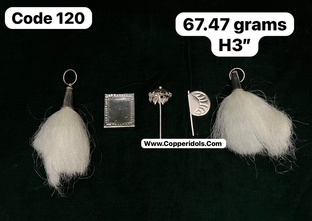 Silver Made Solid Handcrafted Pancha Upachara Set - Etsy