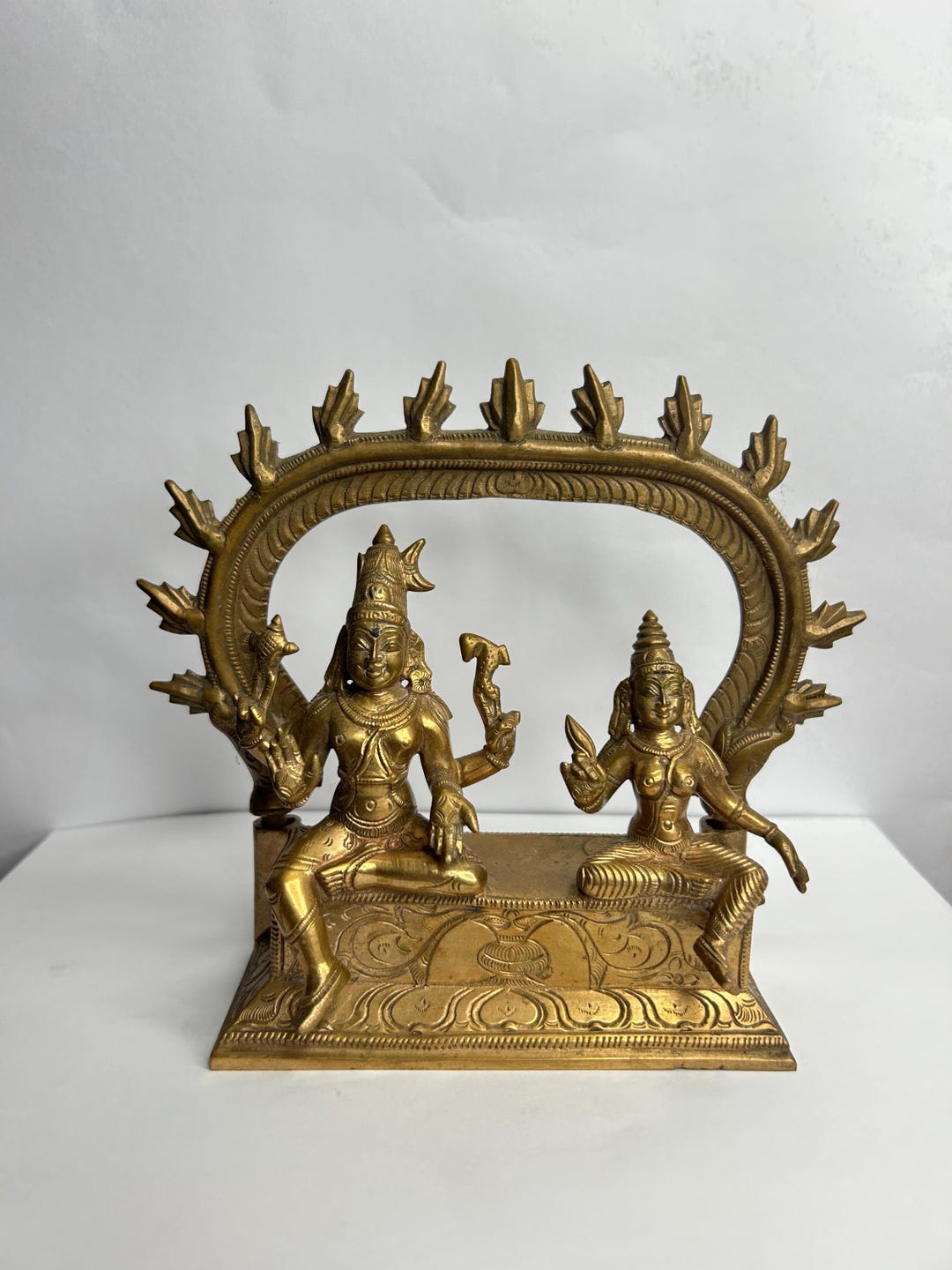 Prasiddh Copper Idols Presents Panchaloha Idol of Somaskanda Swamy With ...