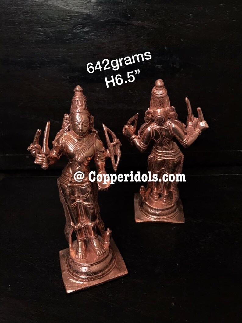 Prasiddh Copper Idols Presents Copper Idol of Lord Veerabhadra - Etsy