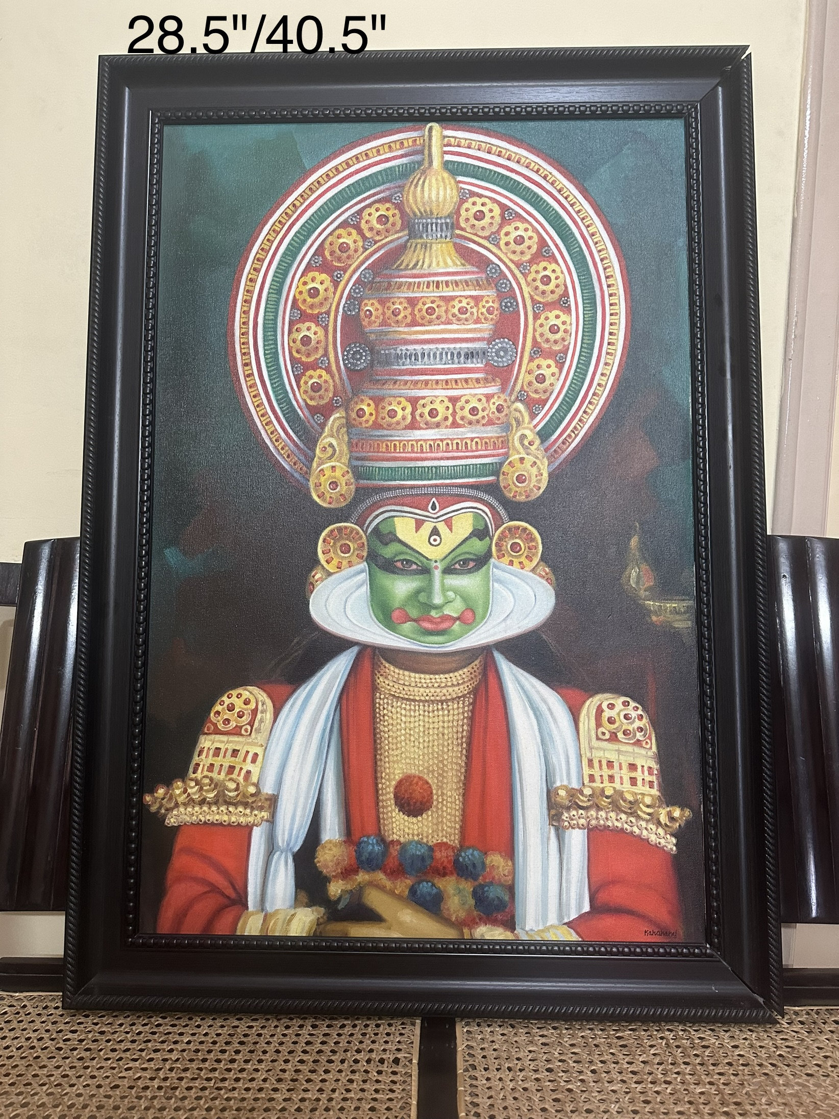 Kathakali Oil Painting