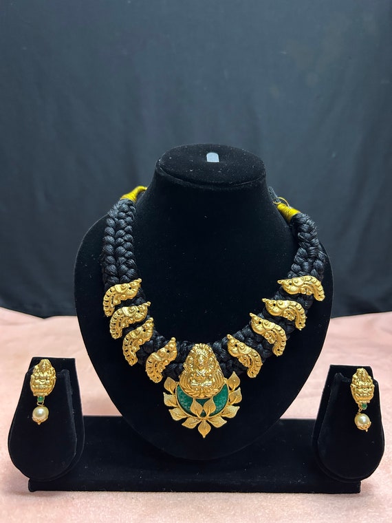 Buy Panchaloha Made Gold Polished Grand Jewellery Set Online in India Etsy