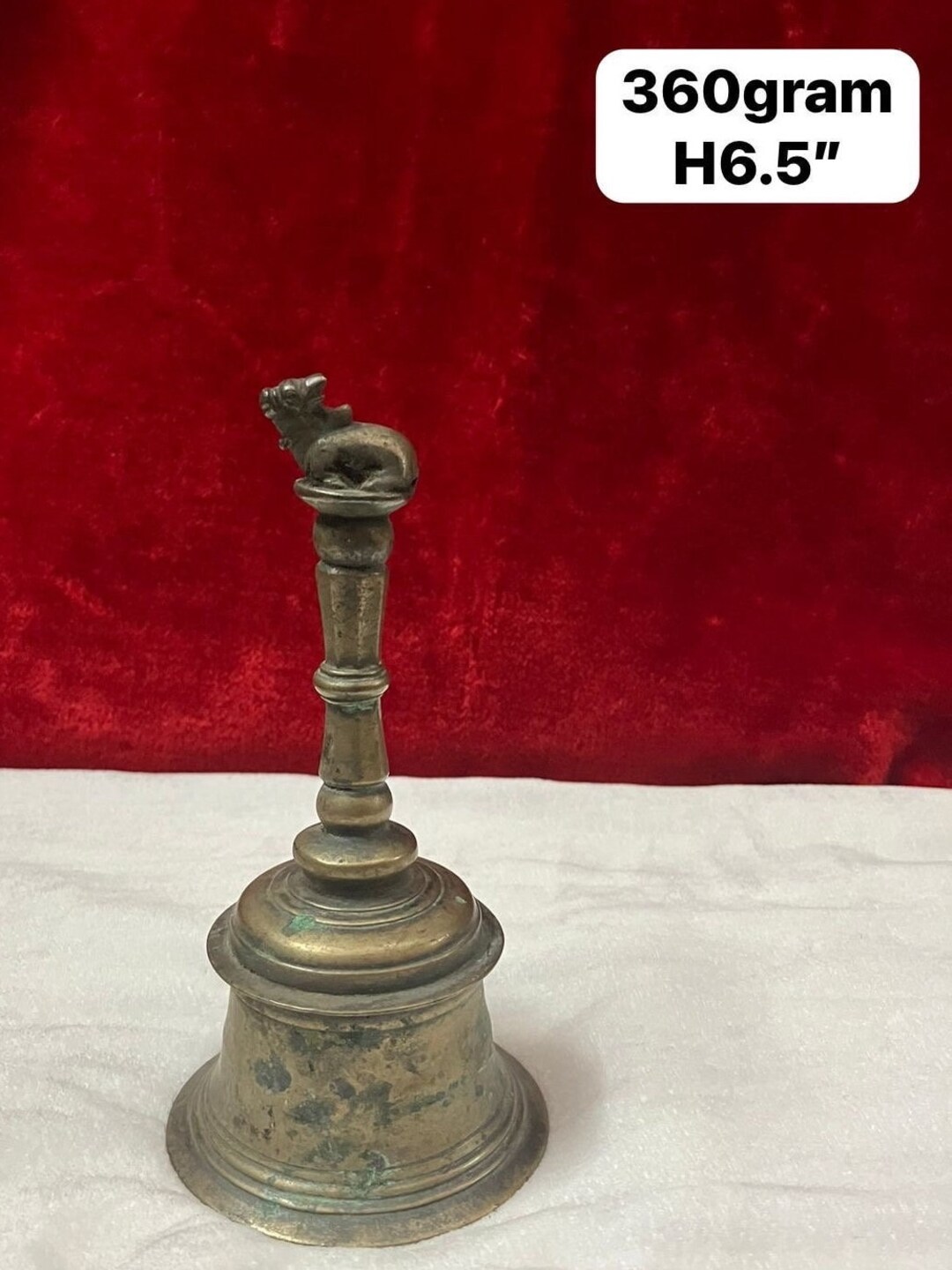 Vintage Bronze Made Nandi Bell/ Nandhi Bell - Etsy