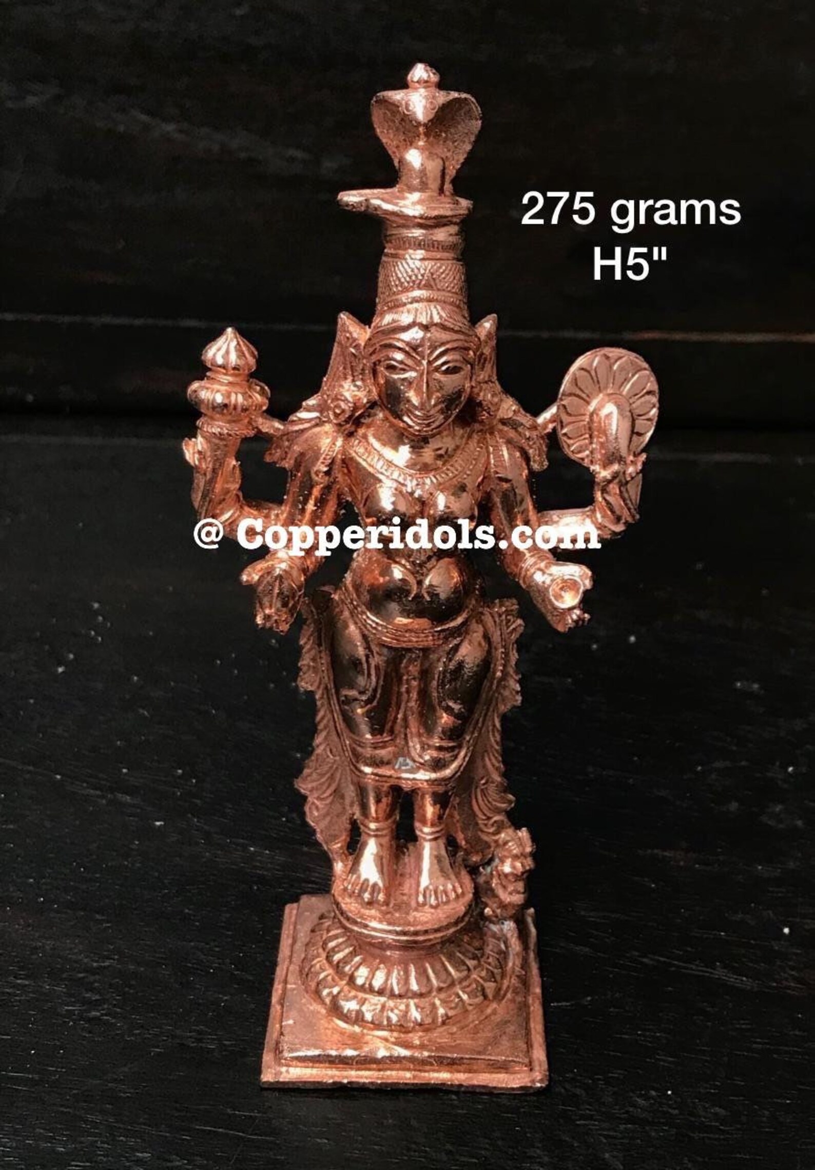 Prasiddh copper idols presents Copper idol of kolhapura | Etsy