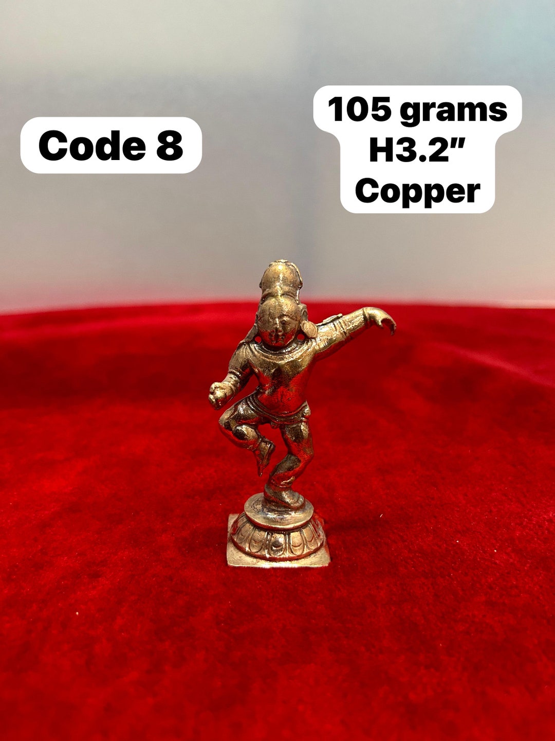 Prasiddh Copper Idols Presents Copper Idol of Replica Butter Ball ...