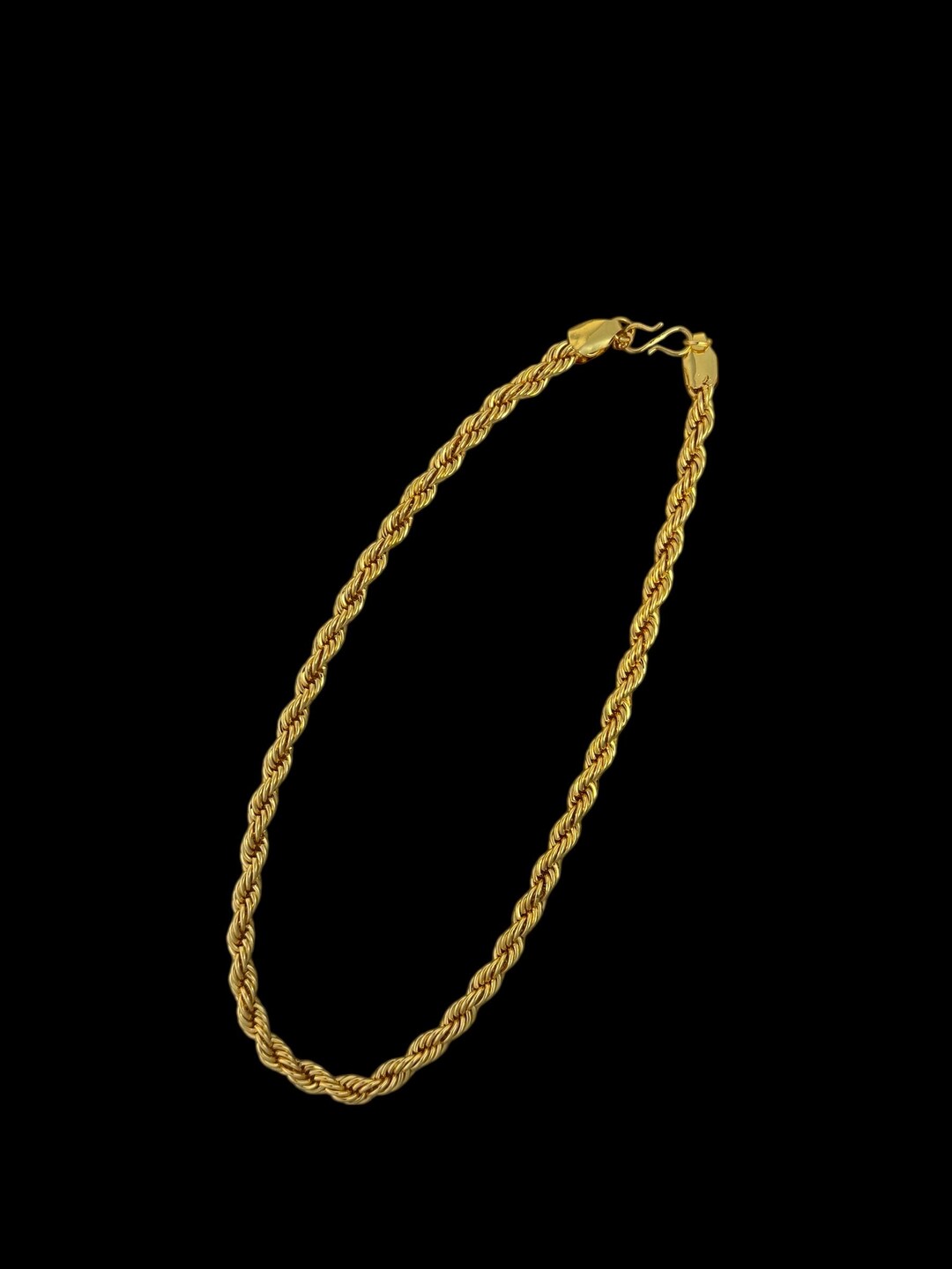 Prasiddh Copper Idols Presents Panchaloha Made Gold Polished Rope Chain ...