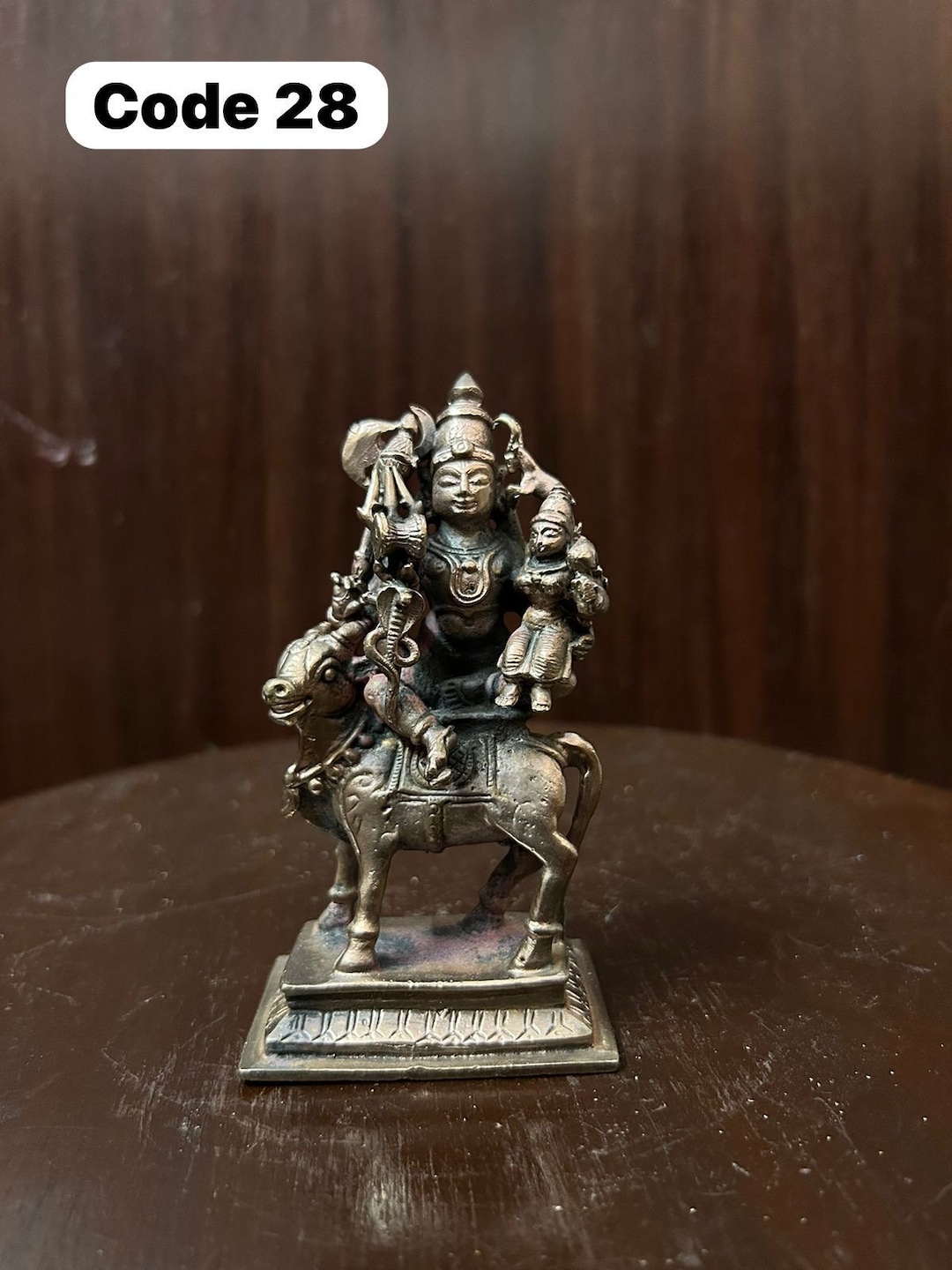 Prasiddh Copper Idols Presents Copper Idol of Pradosha Moorthy - Etsy