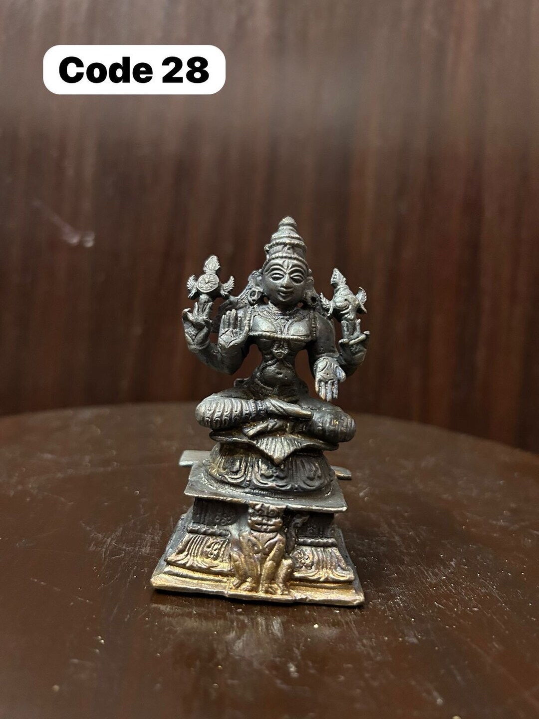 Prasiddh Copper Idols Presents Copper Idol of Mookambika Devi - Etsy Australia