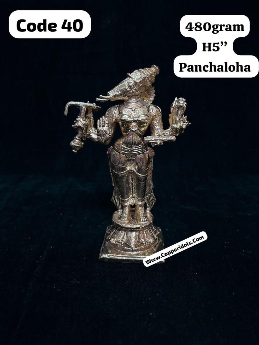 Panchaloha Handcrafted Standing Varahi Devi / Varahi Amman - Etsy
