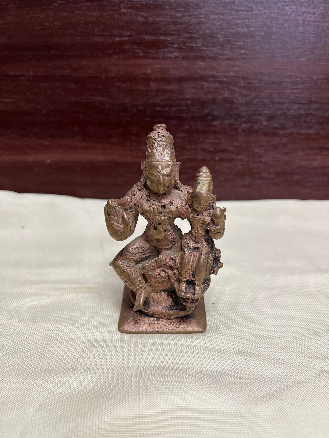 Vintage Bronze Made Pattabhi Rama Idol - Etsy