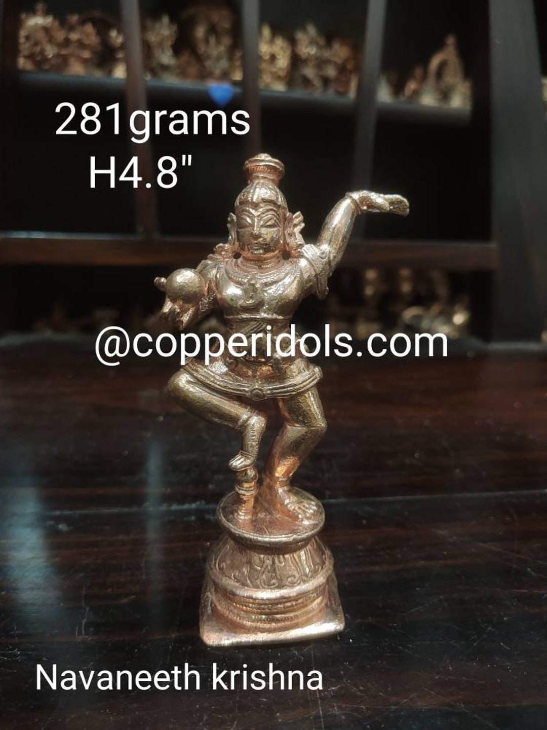 Navaneeth Krishna - Prasiddh Copper Idols Present Handcrafted Copper Idol - Etsy