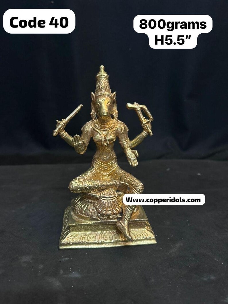 Panchaloha Made Varahi Devi Varahi Amman Idol - Etsy