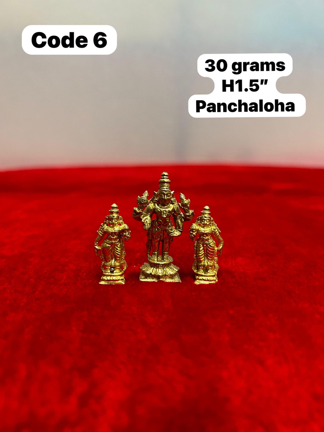 Prasiddh Copper Idols Presents Panchaloha Idol of Srinivasa With ...