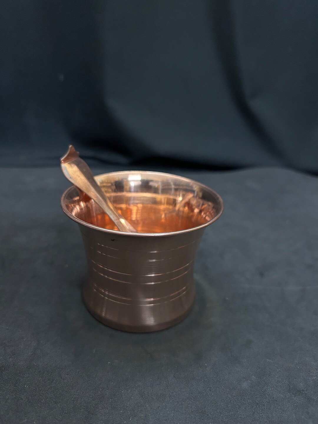 Copper Made Achamya Set Panchapatra Uddarine - Etsy