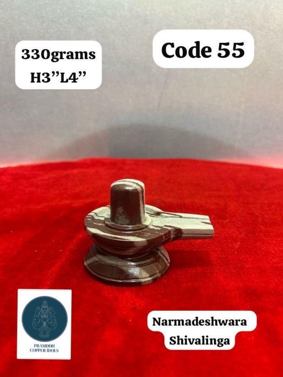 Stone Art Narmadaeshwar Narmada Shiva Linga for Shiva Pooja Poojan ...