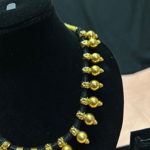 Panchaloha Made Gold Polished Grand Jewellery Set - Etsy