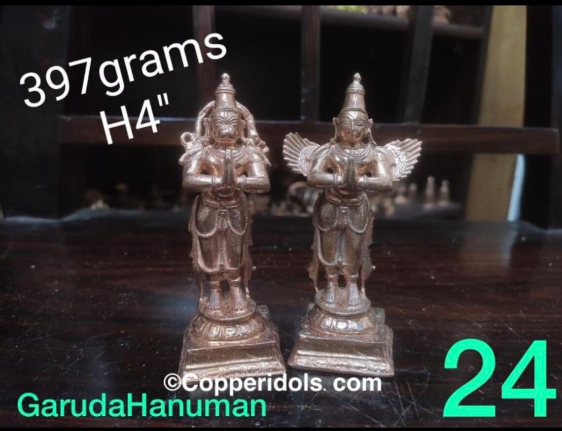 Copper Made Lord Hanuman & Lord Garuda - Etsy