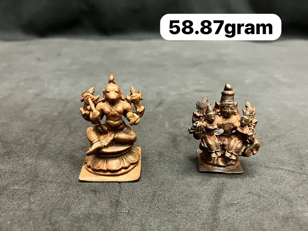 Vintage Copper Cast Idols Miniature Ones - Etsy