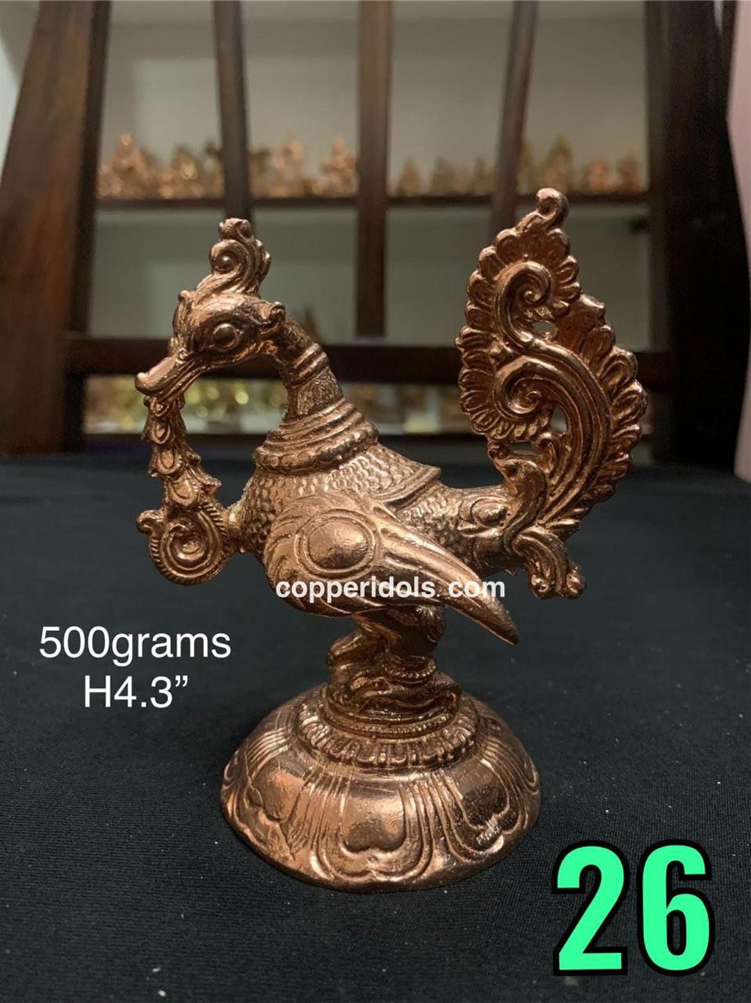 Prasiddh Copper Idols Present Copper Idol of Annapakshi Bird - Etsy Sweden