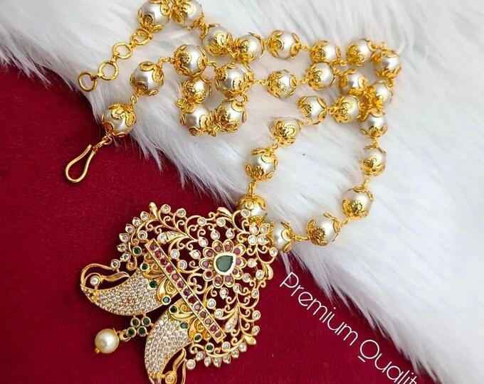 Puligoru Pearl Chain/tiger Nail Chain/puligoru Pendant With Chain ...