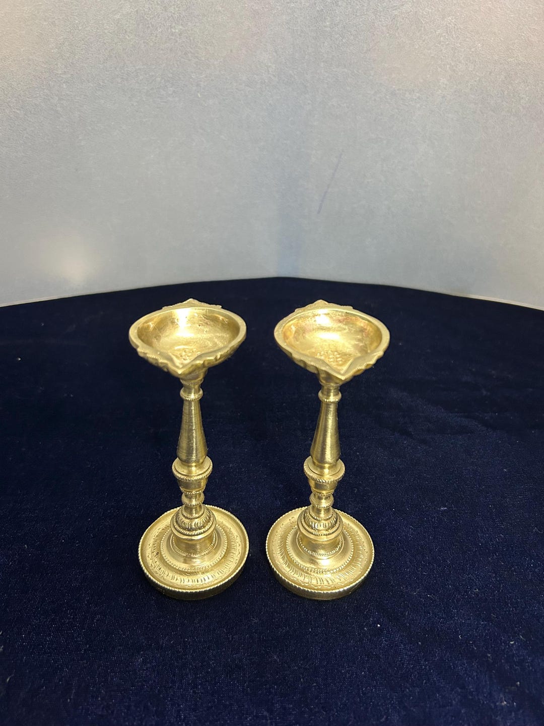 Prasiddh Copper Idols Presents Panchaloha Made Eka Mukh Oil Deepa Lamp ...