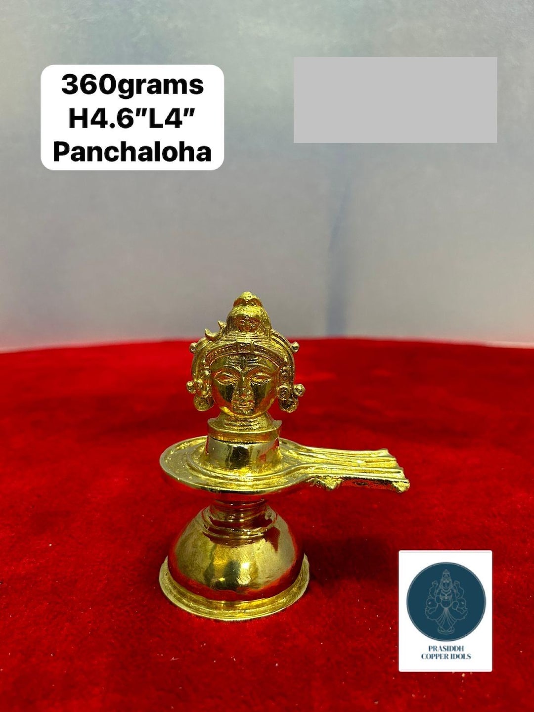 Panchaloha Made Mukha Linga Sameta Pani Peeta , Shiva Linga Set - Etsy