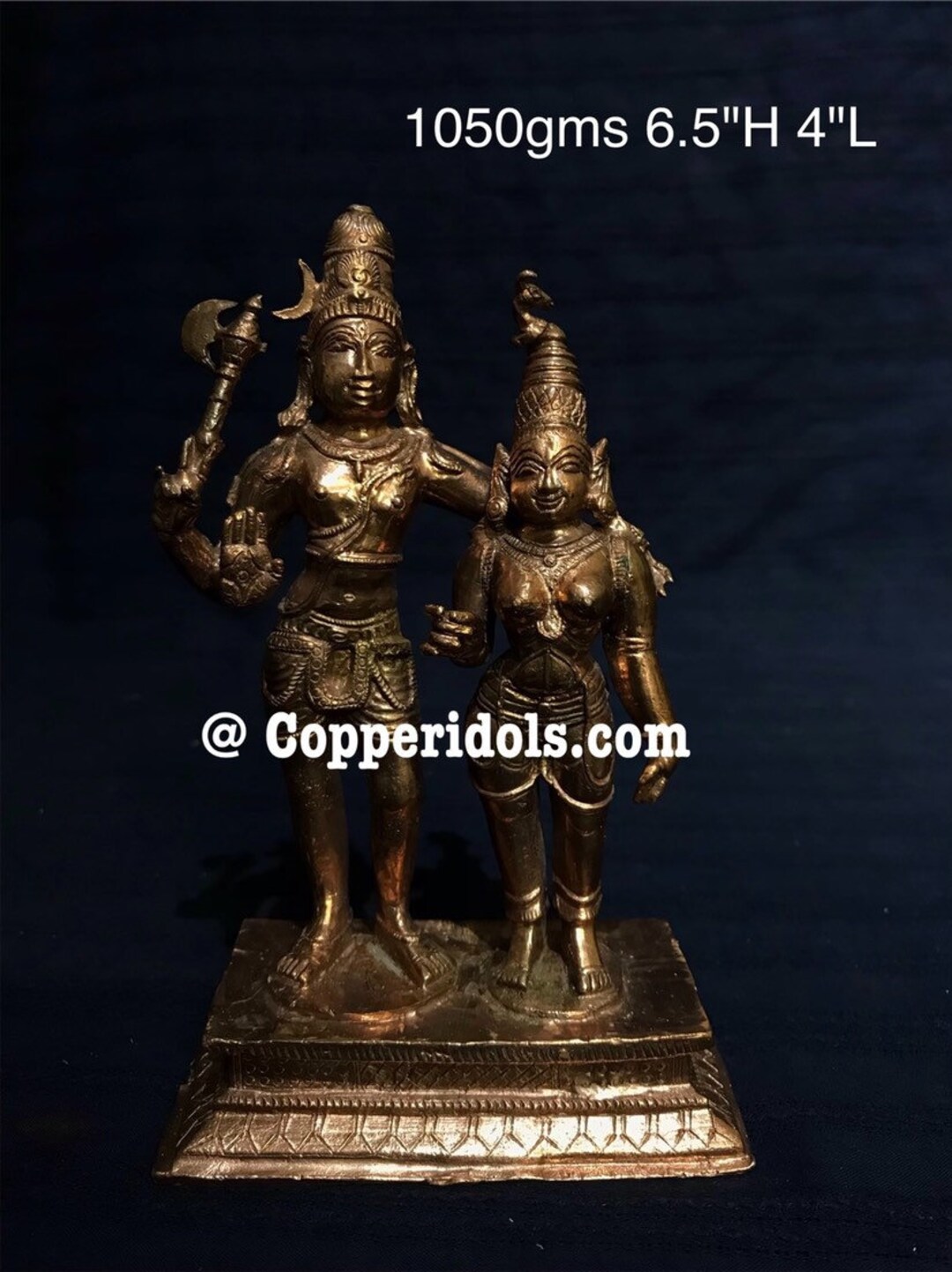 Prasiddh Copper Idols Presents Uma Maheshwara Shiva Parvati Girija ...
