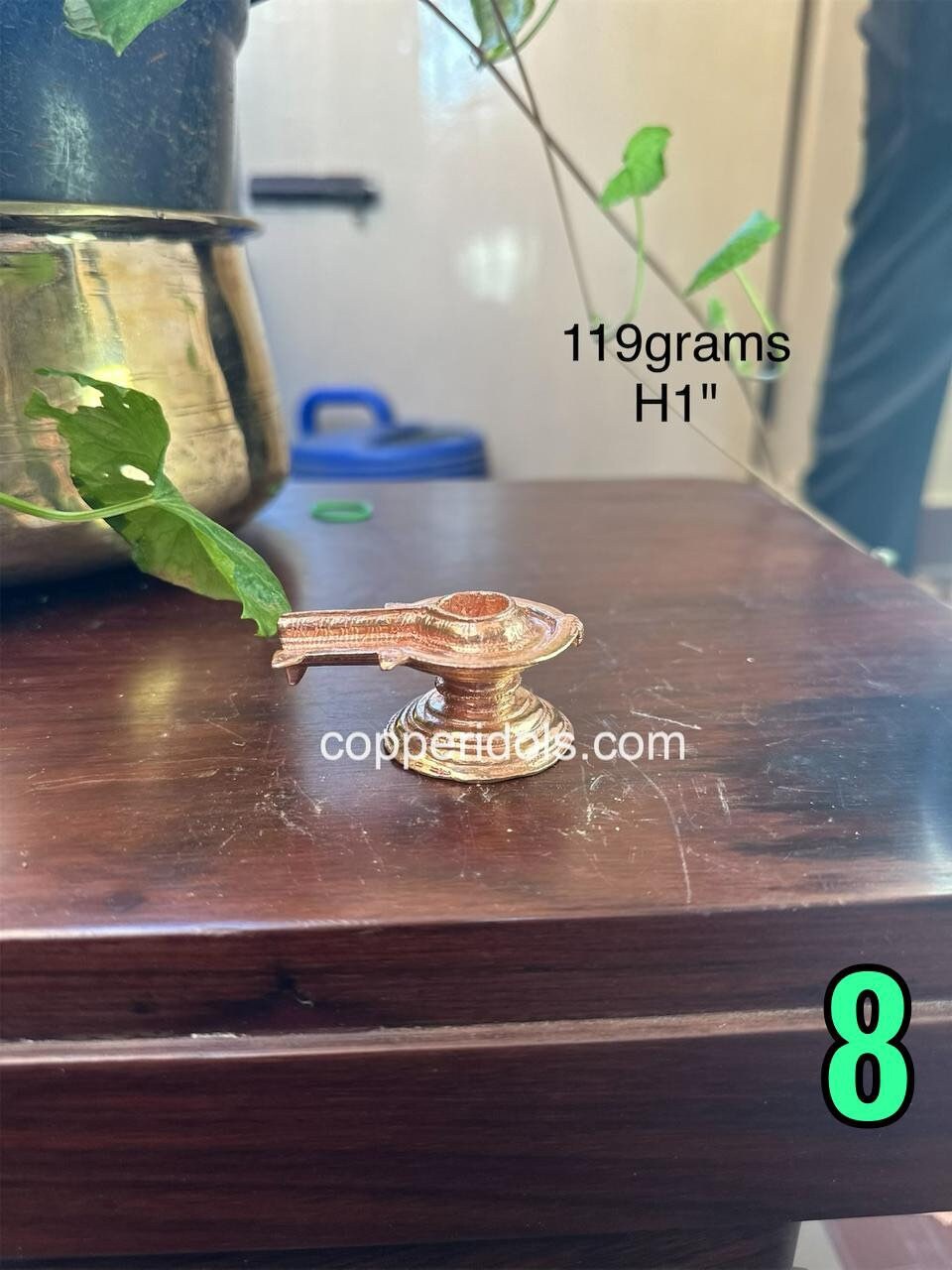 Prasiddh Copper Idols Presents Copper Idol of Bana Linga - Etsy