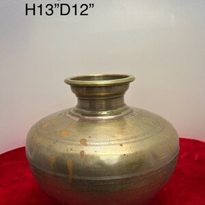 Vintage Bronze Cast Unique Ritual Water Storing Vessel Koda Pana ...