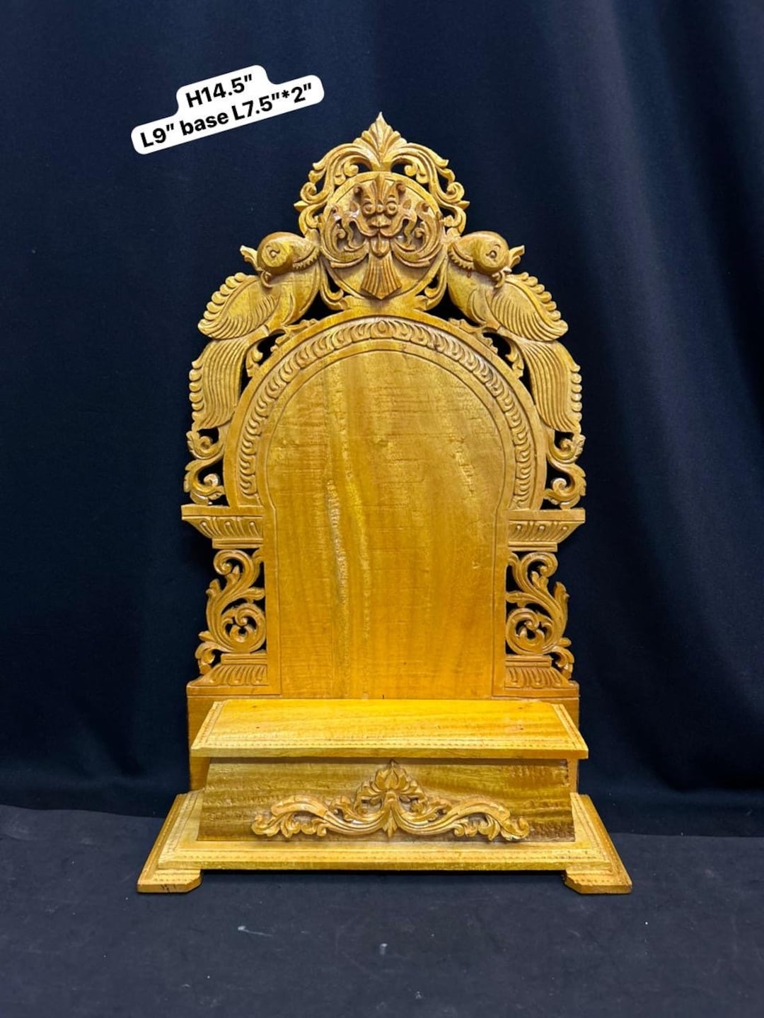 Jackwood Made Pooja Mantapa, Pooja Altar - Etsy