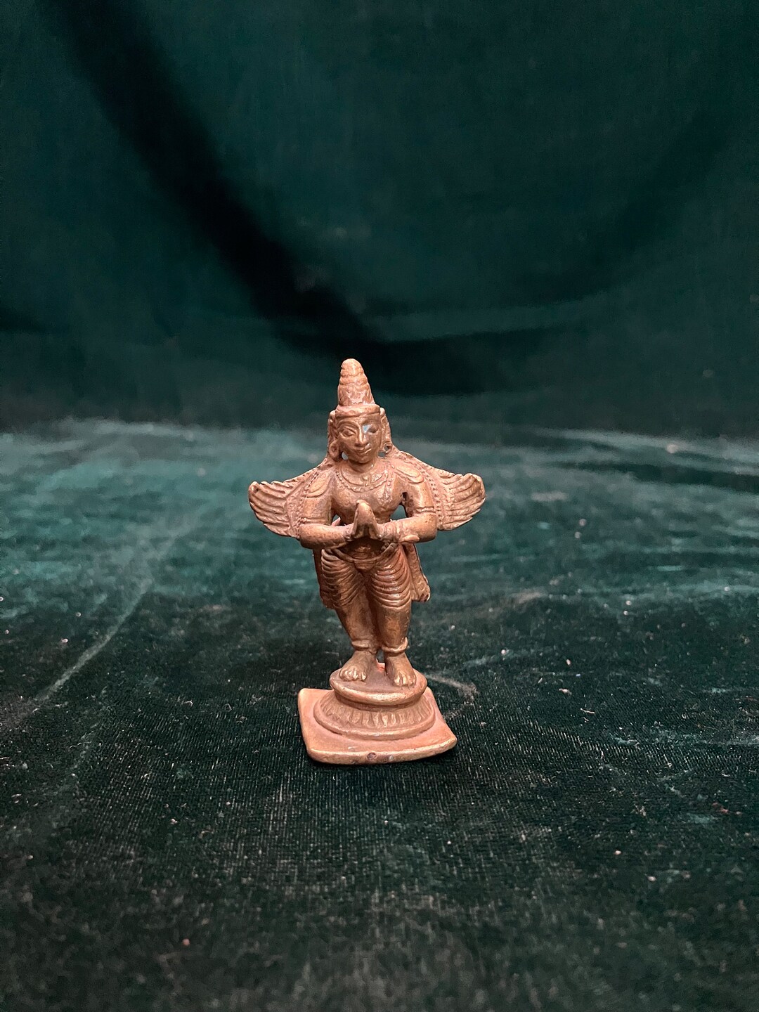 Vintage Copper Catsed Garuda Moorthy Idol - Etsy