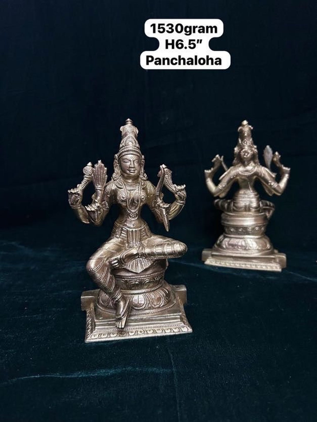 Prasiddh Copper Idols Present Panchaloha Handcrafted Lalitha Devi ...