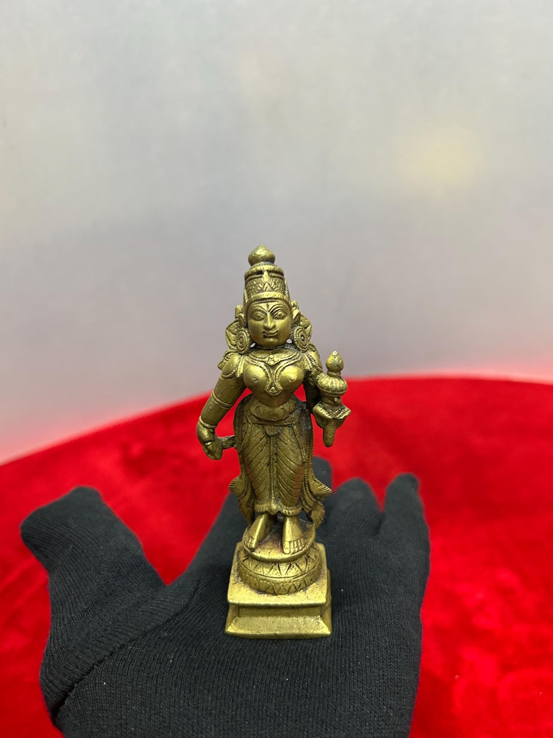 Vintage Bronze Cast Uma Devi Parvati Idol - Etsy