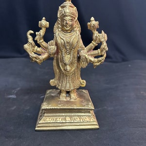 Panchaloha Made Ashtabhuja Durga Devi - Etsy