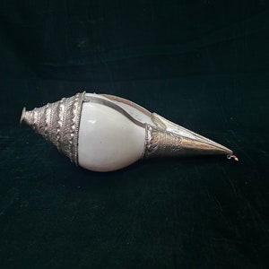 Prasiddh Copper Idols Presents Original Shankha conch With Silver ...