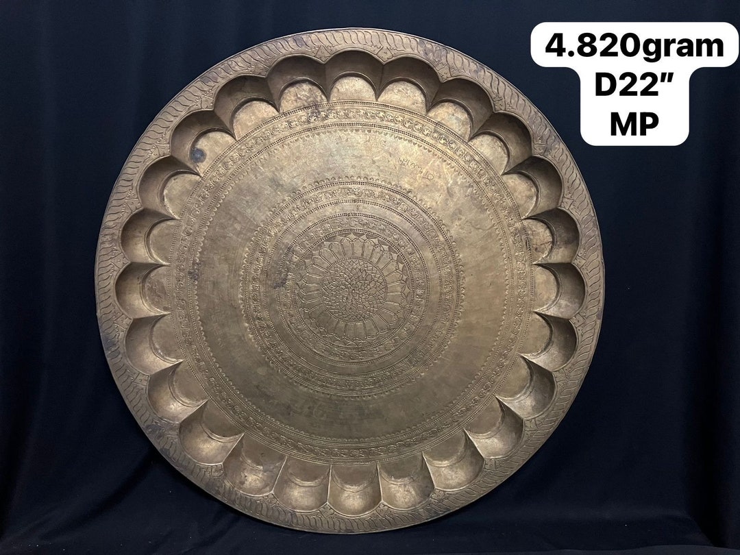 Vintage Bronze Made Mysore Style Thamboolam Plate Elephant - Etsy