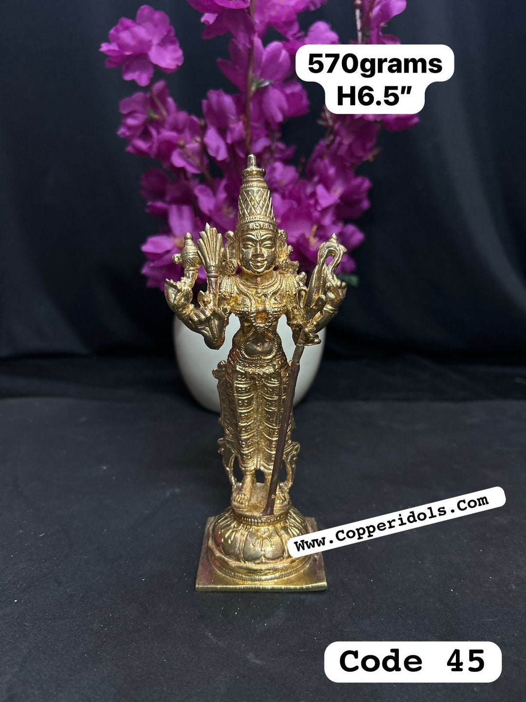 Panchaloha Casted Idol of Lalitha / Kamakshi Devi - Etsy
