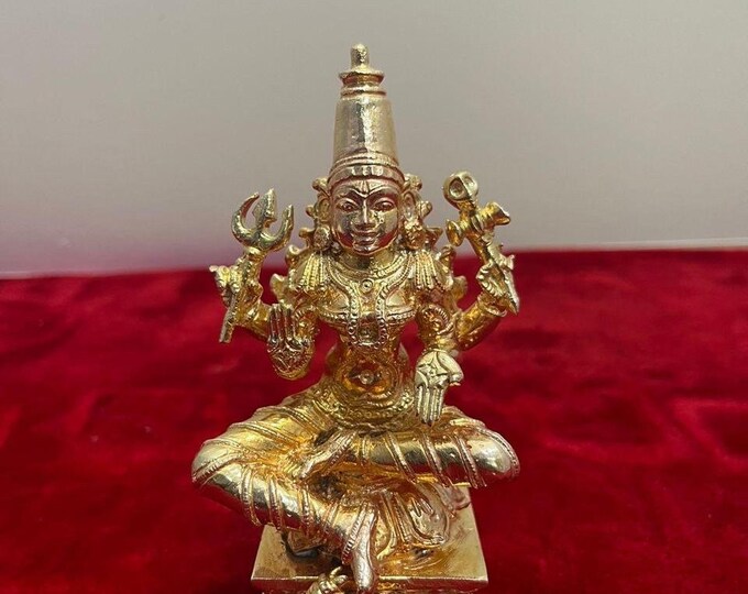 Prasiddh Copper Idols Presents Panchaloha Idol of Maheshwari Devi - Etsy