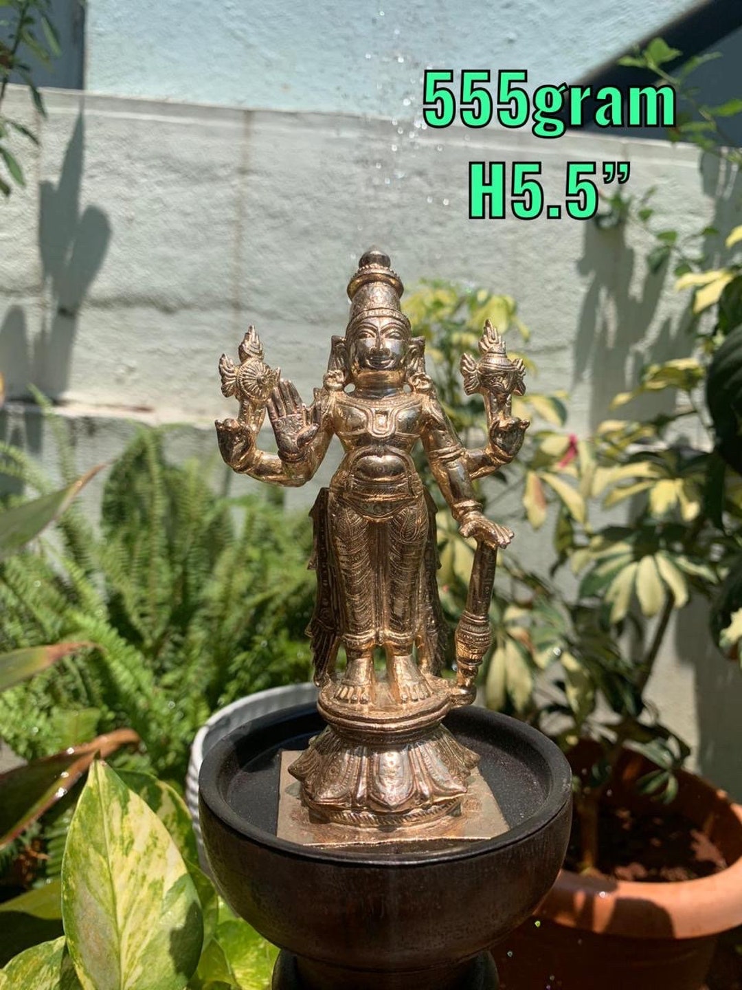 Prasiddh Copper Idols Present Panchaloha Idol of Ranganatha Swamy - Etsy