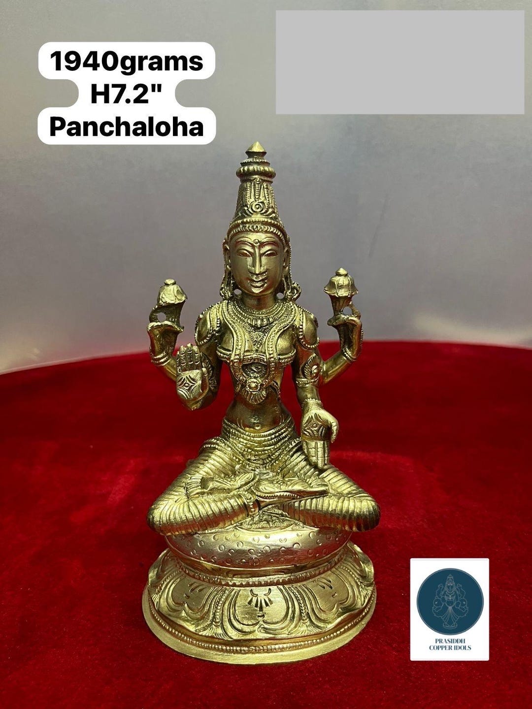 Panchaloha Made Kamakshi Devi Idol - Etsy