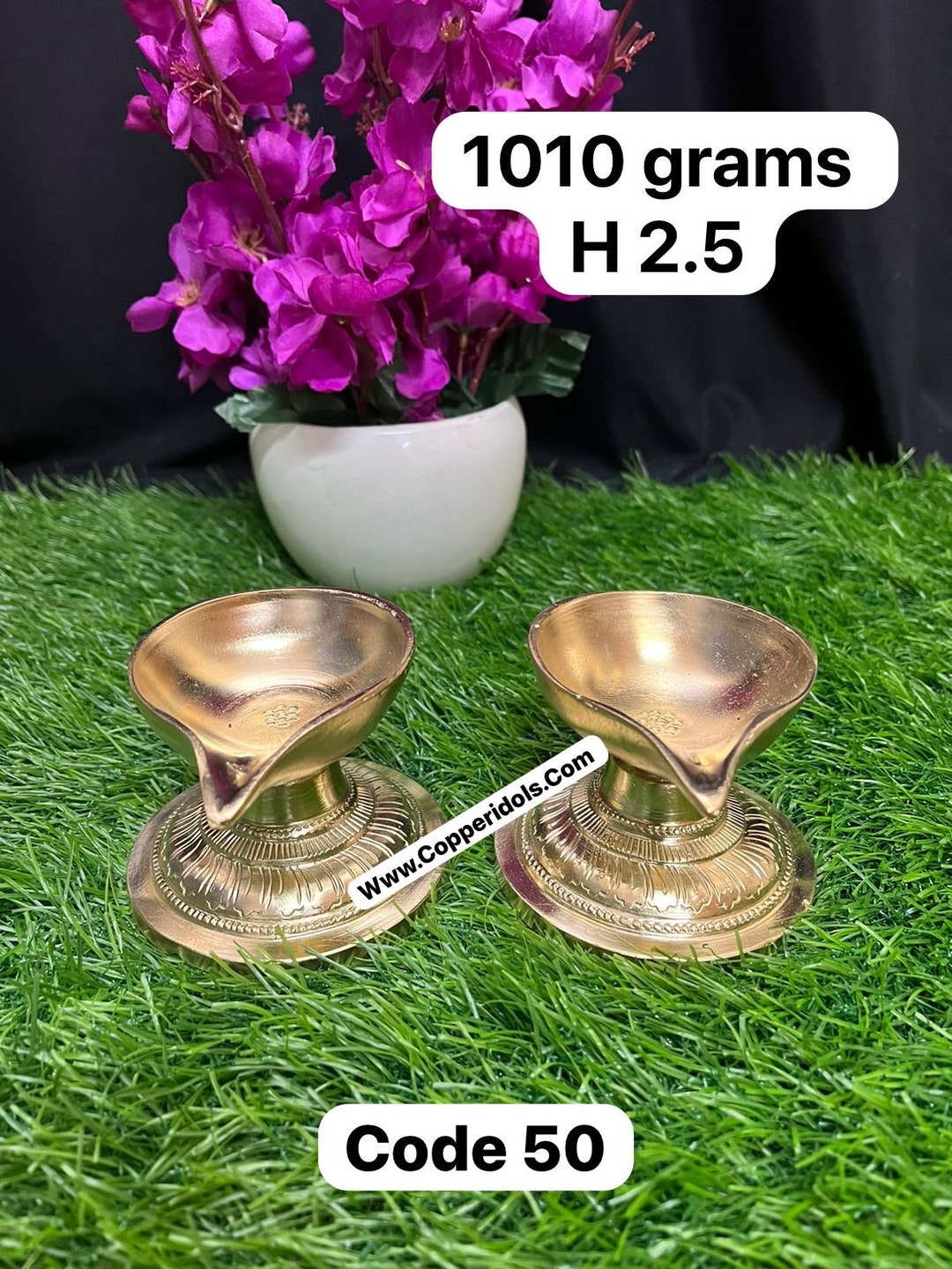 Prasiddh Copper Idol Present Panchaloha Made Bowl Lamp / Bowl Deepam - Etsy