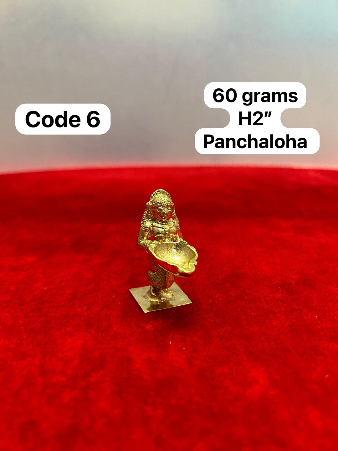 Prasiddh Copper Idols Presents Panchaloha Idol of Deepada Malli ( Lady ...